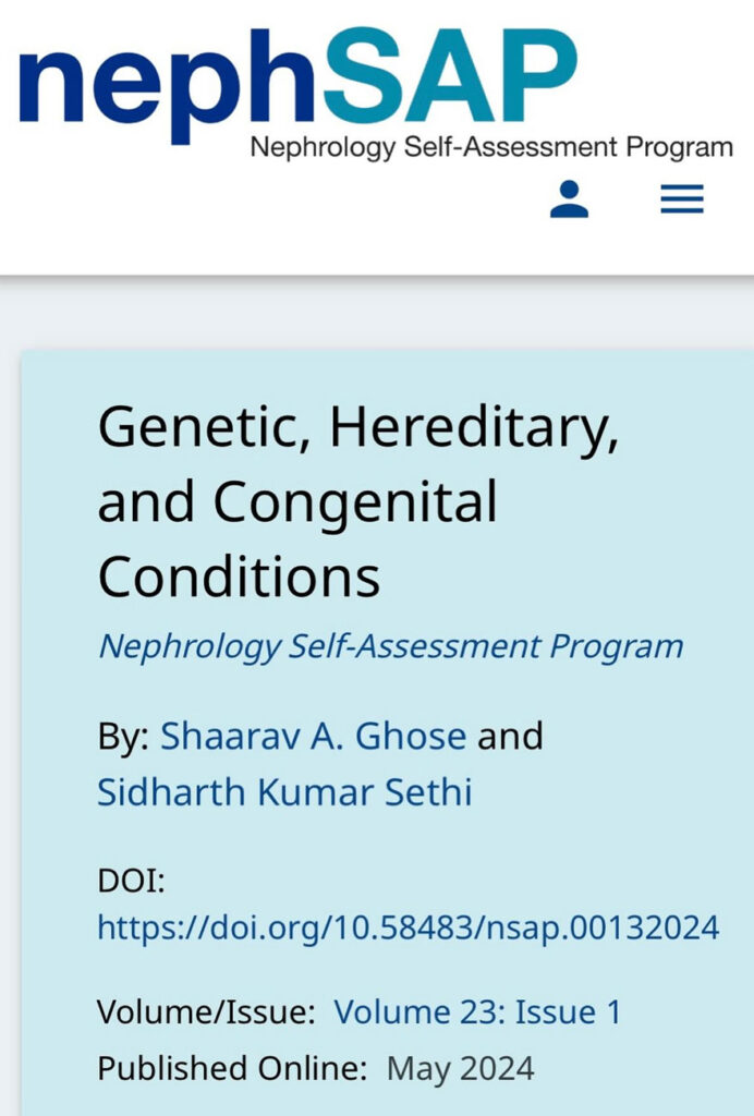 Pediatric Nephrology India